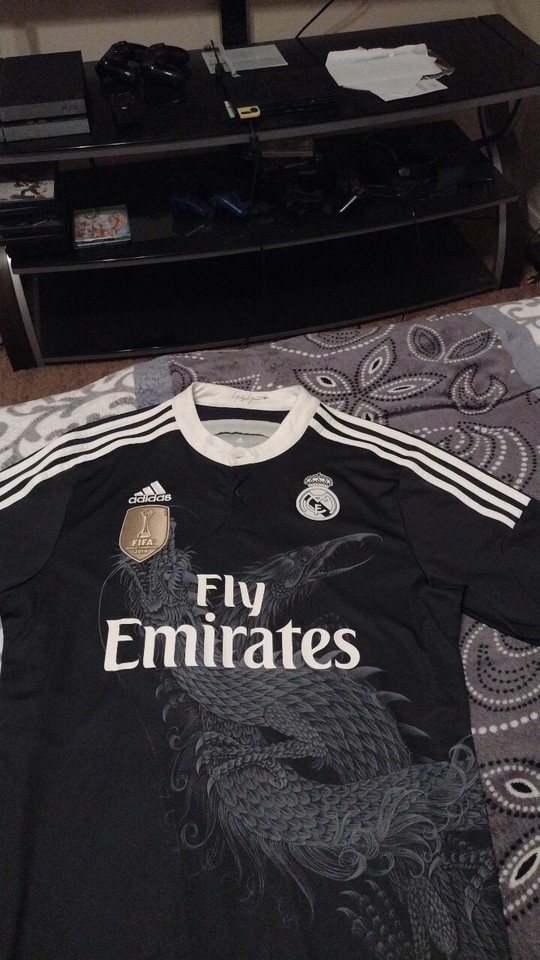 Adidas 2014-2015 Real Madrid x Yohji Yamamoto Cristiano Ronaldo Third ...