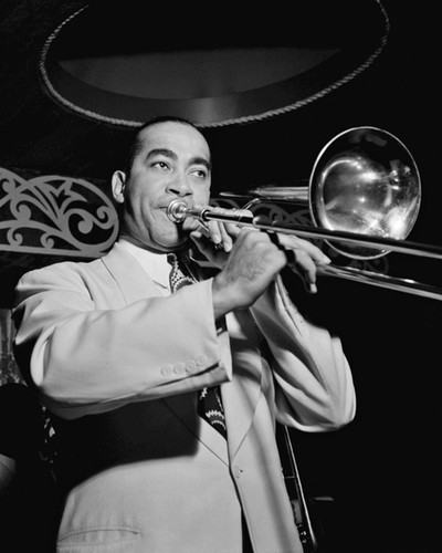 Jazz Trombonist LAWRENCE BROWN Glossy 8x10 Photo Music Orchestra Print ...