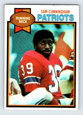 SAM CUNNINGHAM New England Patriots 1978 Topps Football Card B210 | eBay