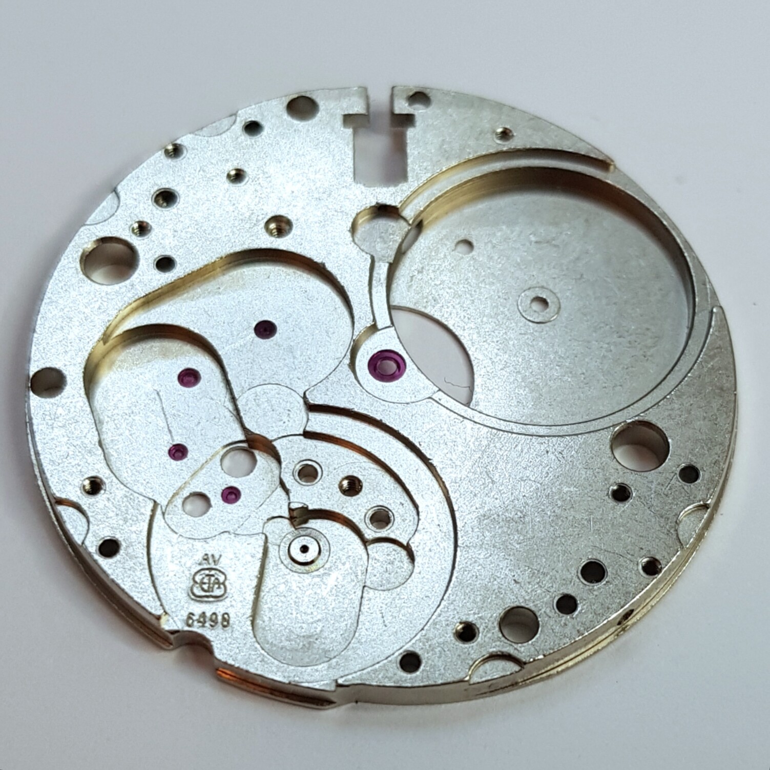 original Unitas Eta 6498 / 6497 spare parts, movement watch save parts ...