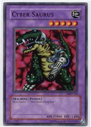 Cyber Saurus - MRD-105 - Common - Unlimited Edition LP YuGiOh! Metal ...