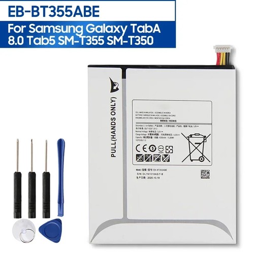Tablet Battery EB-BT355ABE For Samsung Galaxy Tab A 8.0 T355C Tab5 SM ...