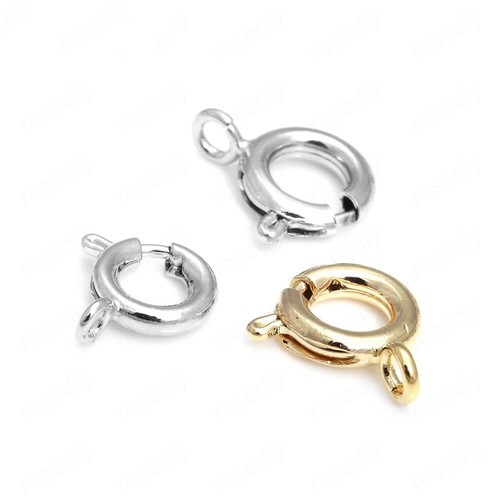 Spring Round Clasps Necklace Bracelet Clasp DIY Jewelry Making ...