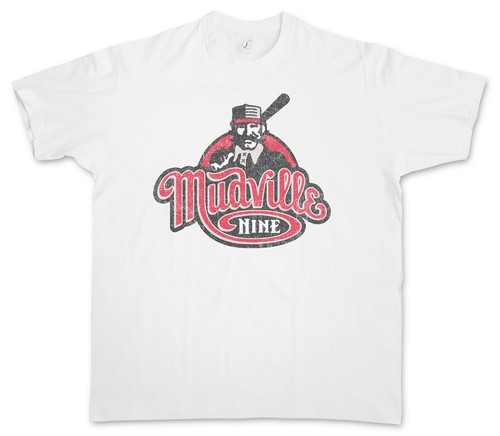 Mudville Nine T-Shirt Casey at Team Baseball the Logo Bat Mighty Symbol ...