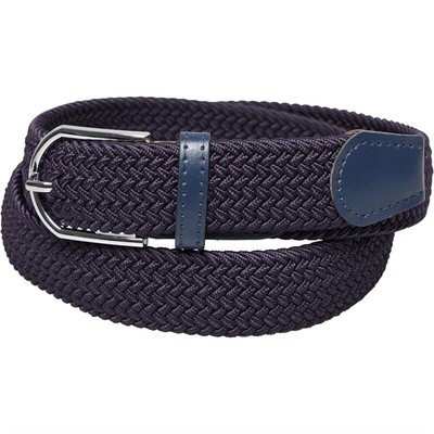 Mens French Connection Woven Elastic Belt Marine Blue UK size XXL ...
