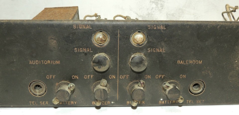 Western Electric Horn Control Panel For 15A Horn (?) Model D-89317 | eBay