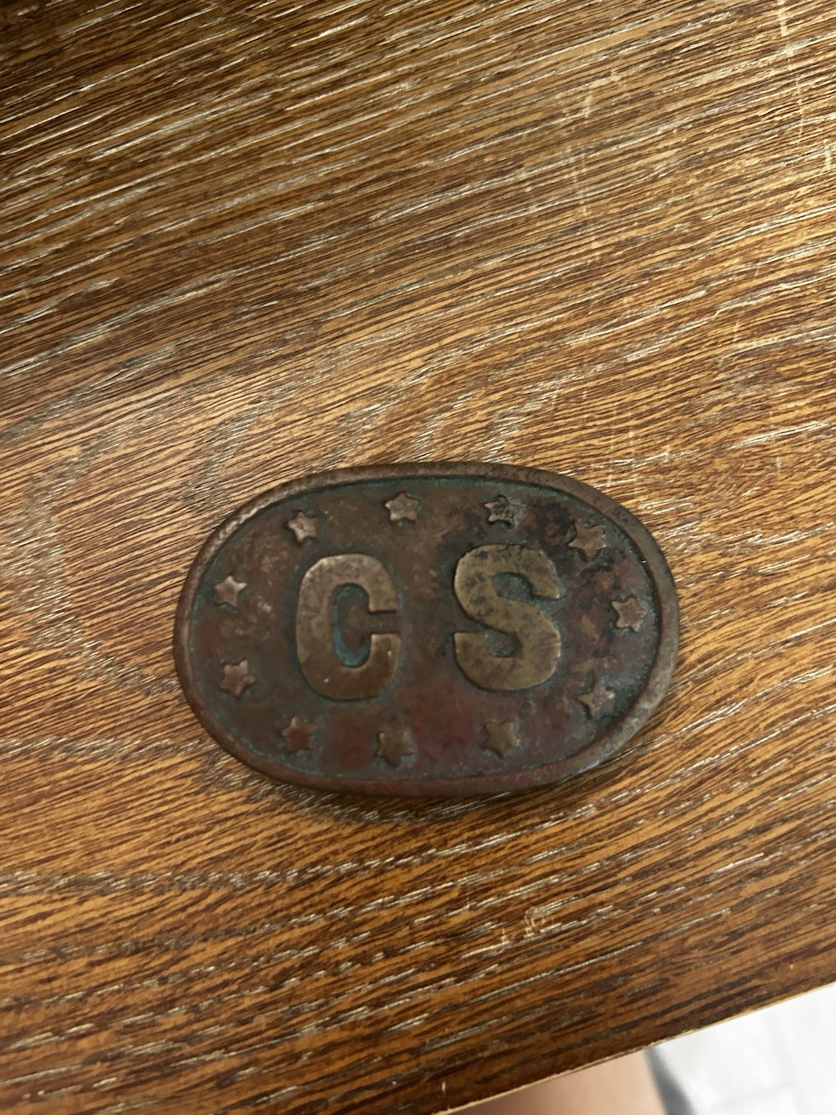 Civil War Confederate 11 Star CS Buckle | eBay