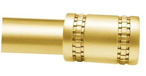 Curtain Rod for Windows 66 to 120 Inch, 1 Inch Diameter Heavy 36-120 ...