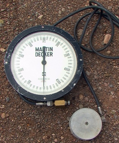 Martin Decker Hydraulic diaphragm pad puck Scale 5000#SW12-0050 ...