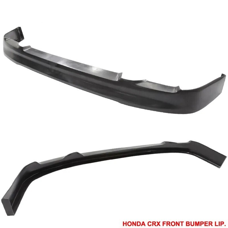 For 90-91 Honda CRX SI ONLY CS Style Front Bumper Lip Chin Splitter ...