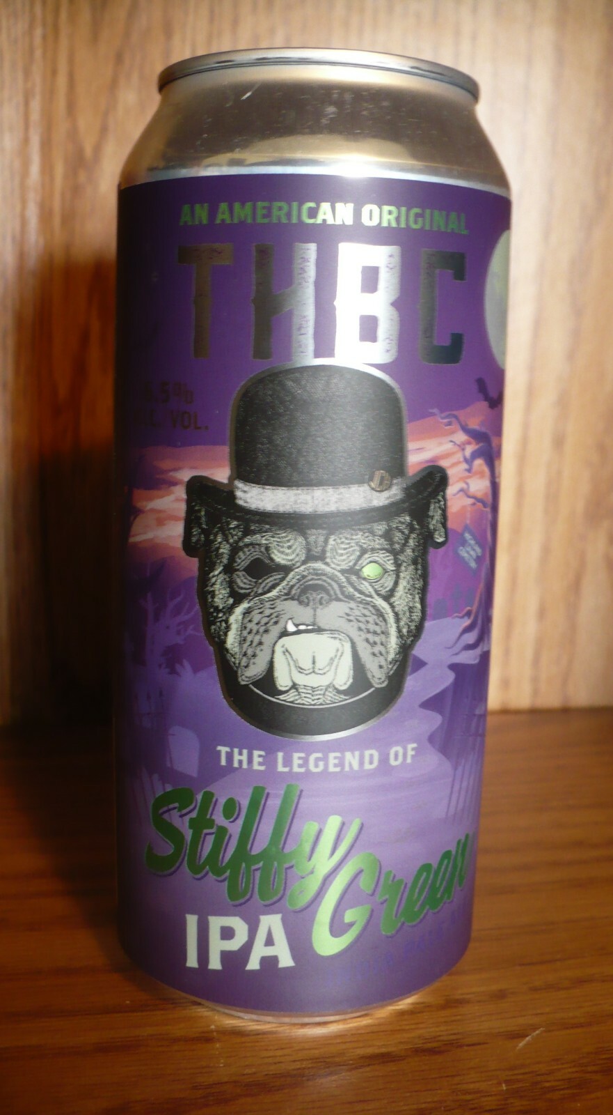 The Legend of Stiffy Green Craft IPA from Terre Haute (IN) Brewing Co ...