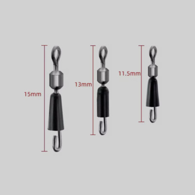 20 Hook Length Quick Change Link Swivels Connectors Float Feeder ...