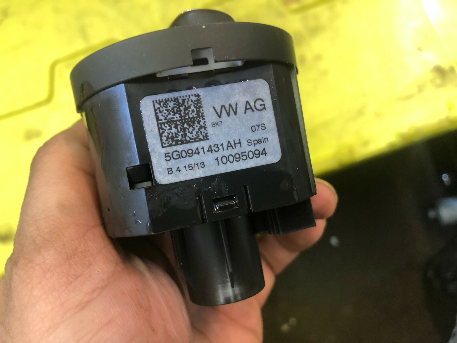 Genuine Vw Volkswagen Golf Mk7 12-16 Headlight Switch 5G0941431AH 5G0 ...