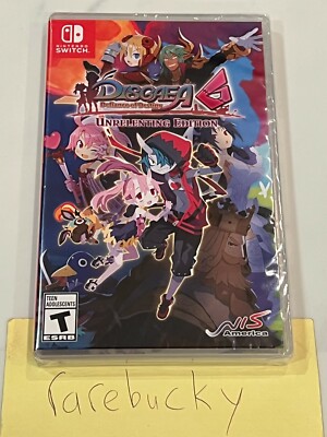 Disgaea 6: Defiance of Destiny (Nintendo Switch) NEW SEALED Y-FOLD MINT ...