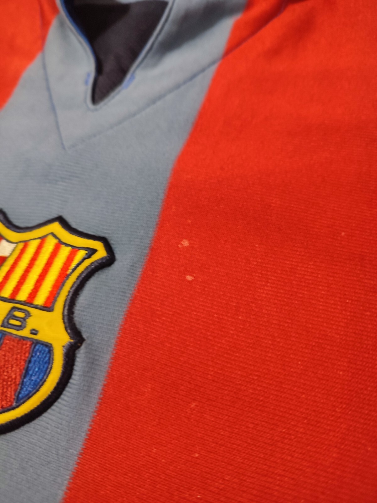 FC Barcelona 2001 2002 home Sz XL Nike shirt jersey soccer football kit ...