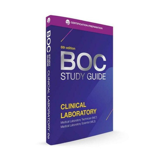 BOC Study Guide Clinical Laboratory Examinations 6e 2018 for sale ...
