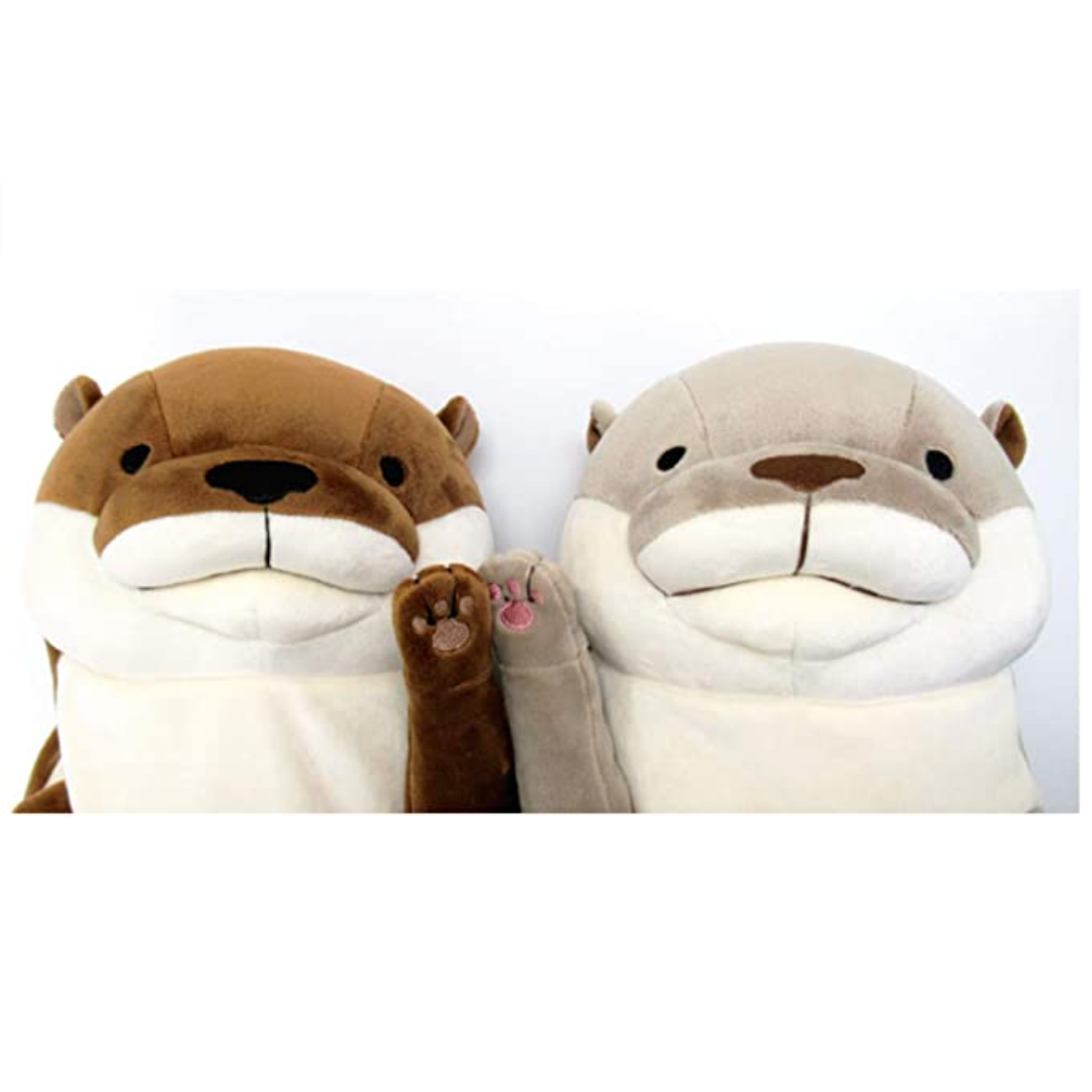 Shinada Global Mochi-KawaUso Otter Brown L Size Plush Doll Stuffed Toy ...