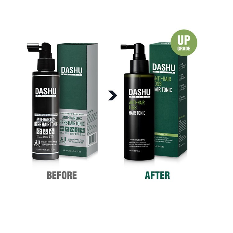 Dashu Anti-Hair Loss Herb Hair Tonic 150ml * 2EA Hair Treatment ...