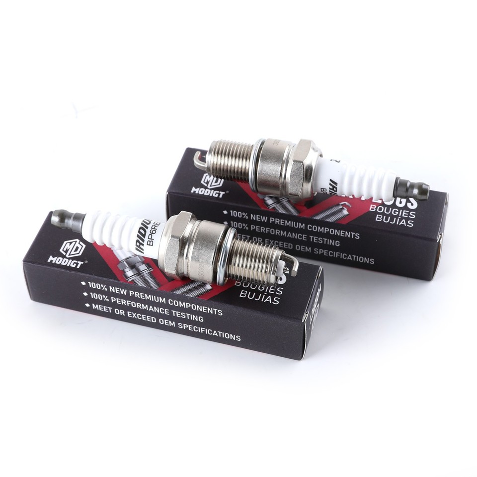 4X Spark Plug Small Engine for NGK 6637 BPR6EIX Champion 322/RN11YC ...