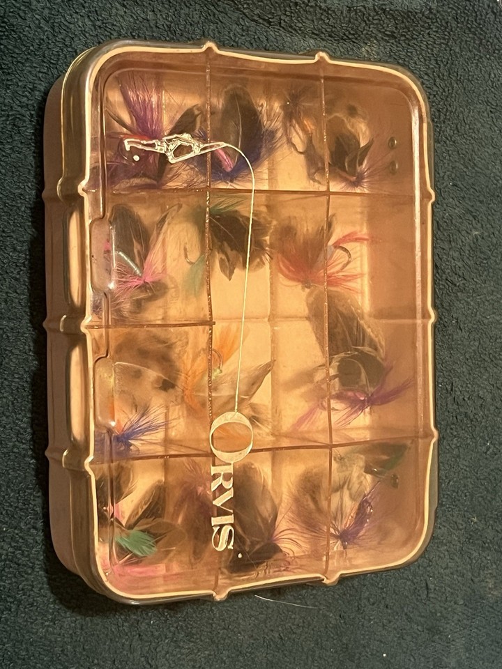 Vintage Fly Box! Orvis Bill Dewitt! Flys 🔥🔥🔥🔥 | eBay