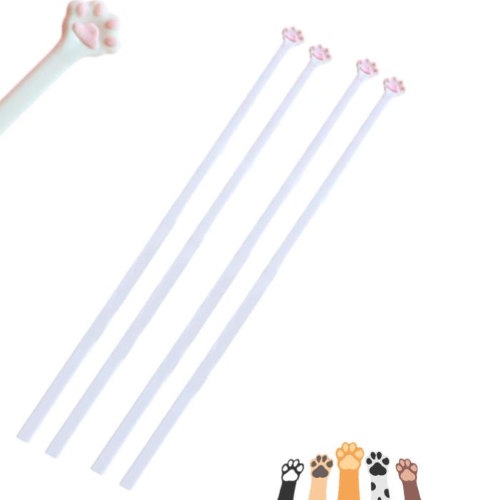 Cat Paw Chopsticks,Meowgicchopsticks,Cute & Unique Pink Paw Prints ...