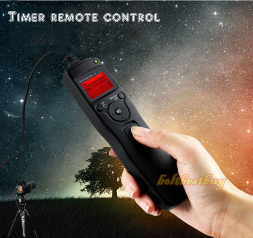 Timer Remote Control Shutter Release for Canon EOS 50D 40D 6D 7D 5D ...