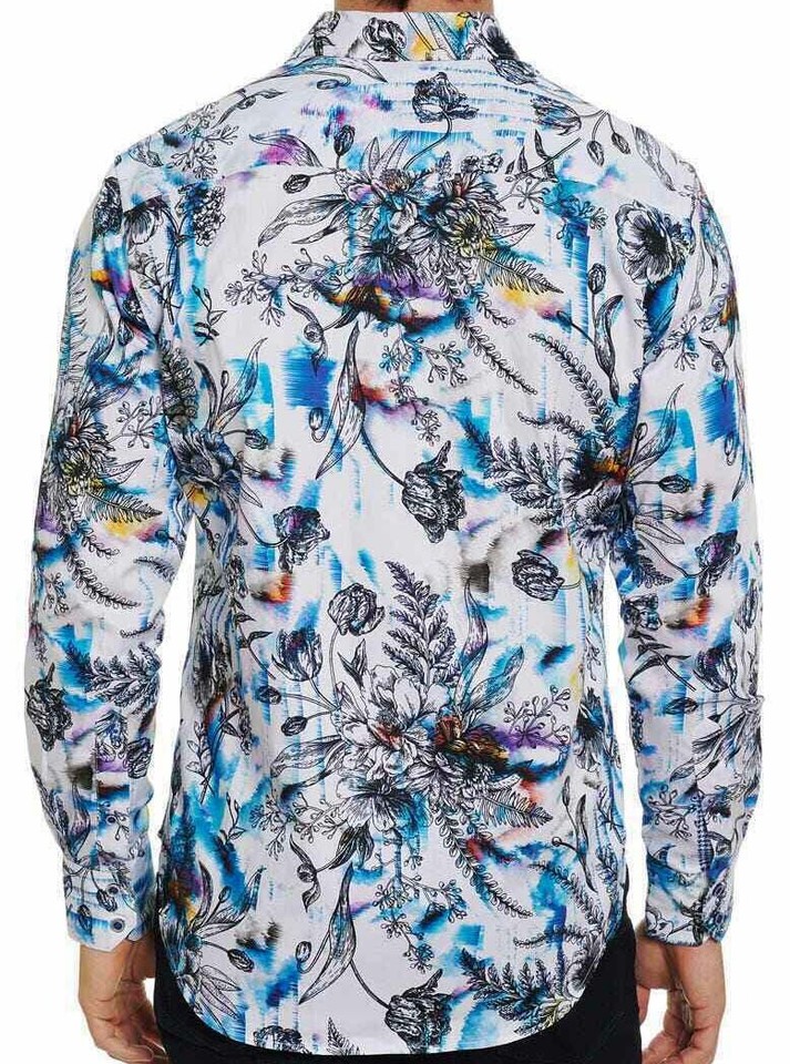 ROBERT GRAHAM PADEN VILLAGE CLASSIC FIT LONG SLEEVE BUTTON UP FLORAL ...