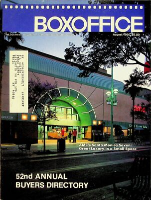 Boxoffice Magazine August 1990 52nd Annual Buyers Directory | eBay