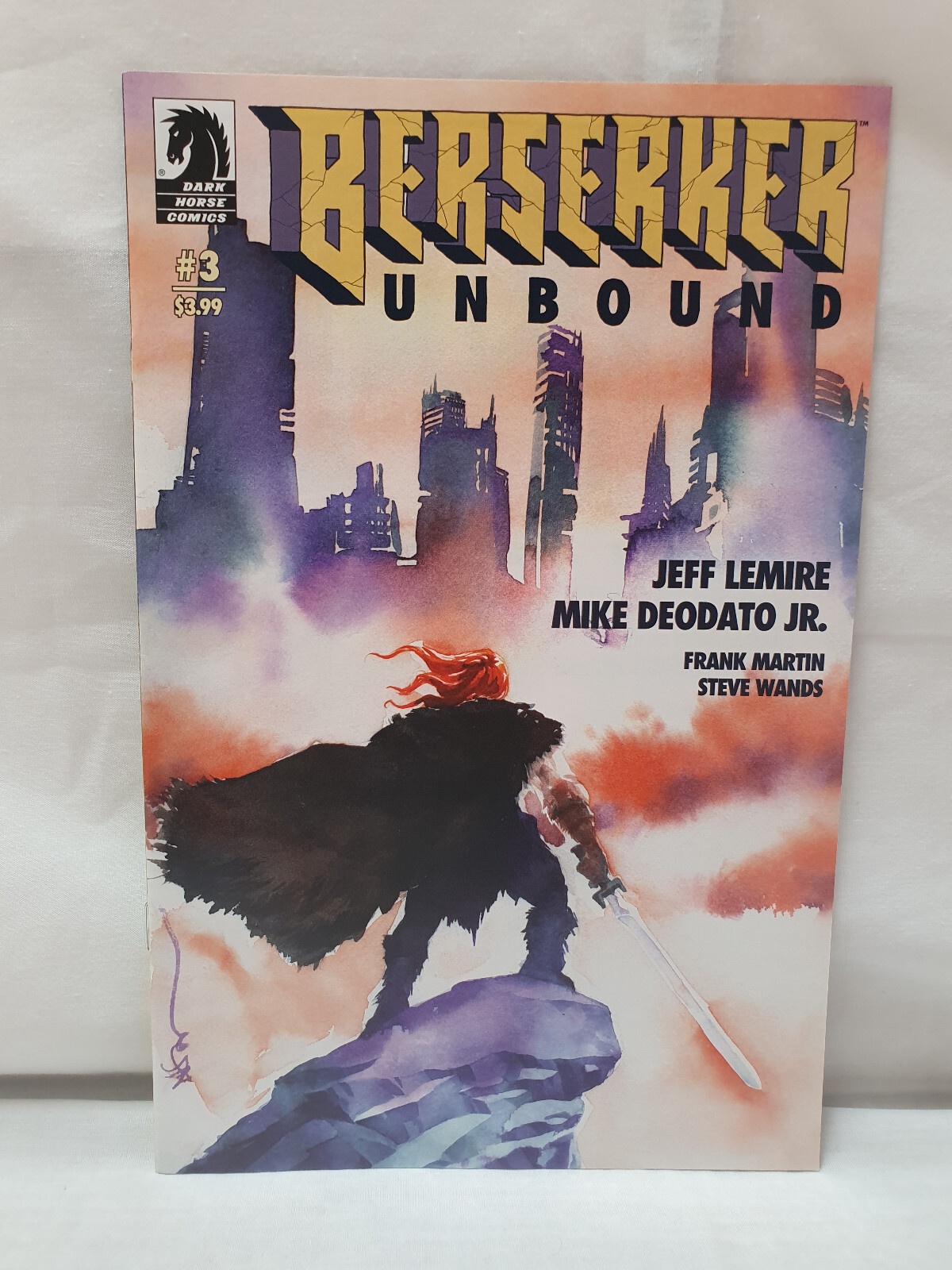 Berserker Unbound #3 Dustin Nguyen Variant NM- 1st Print Dark Horse ...
