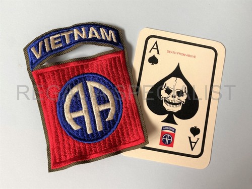 Vietnam War U.S. Army 82nd Airborne Division VIETNAM Cloth Patch ...