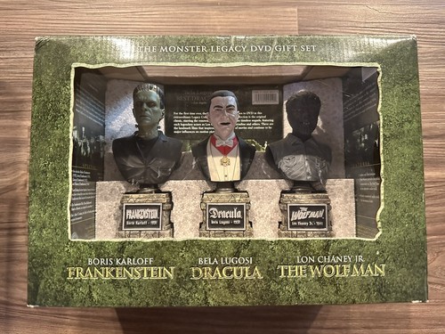 Universal Monster Legacy Collection DVD Gift Box Frankenstein Dracula ...