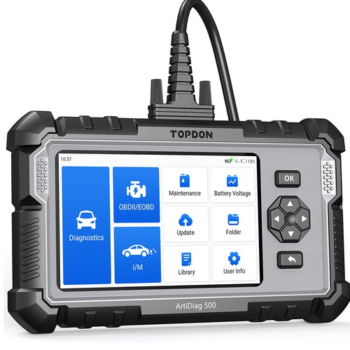 TOPDON AD500 OBD2 Scanner Car Code Reader Engine ABS SRS Transmission ...
