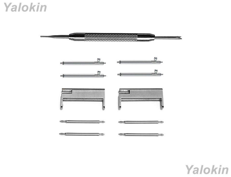 Quick Release Adapters Kit for Wrist Watches Lugs 18-26mm and Band ...