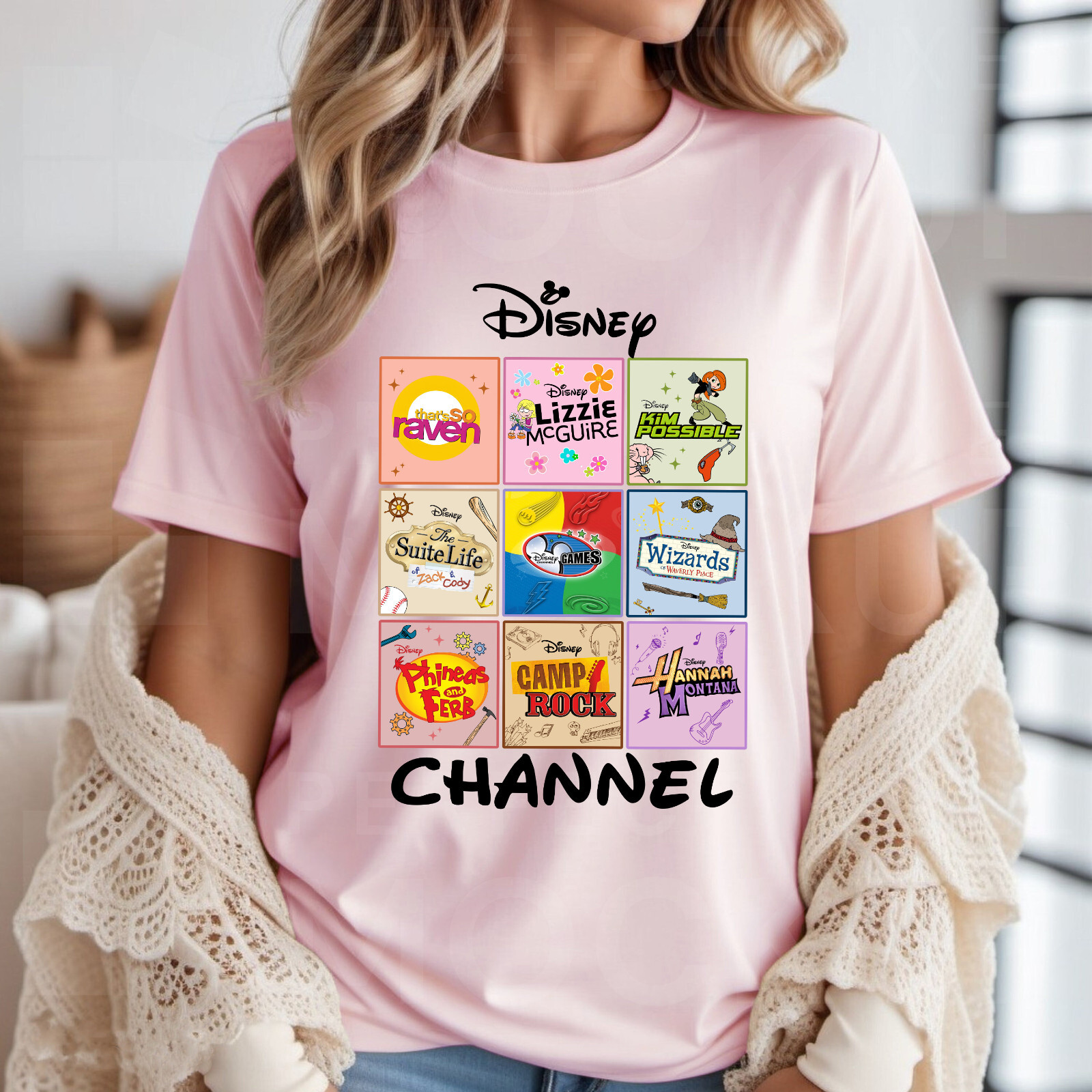 Vintage Disney Channel Shirt, Retro Disney Channel Unisex Adult Kid ...
