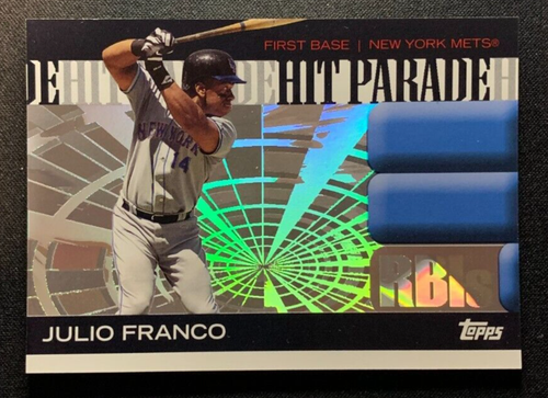 2006 Topps Hit Parade #HIT3 Julio Franco Mets | eBay