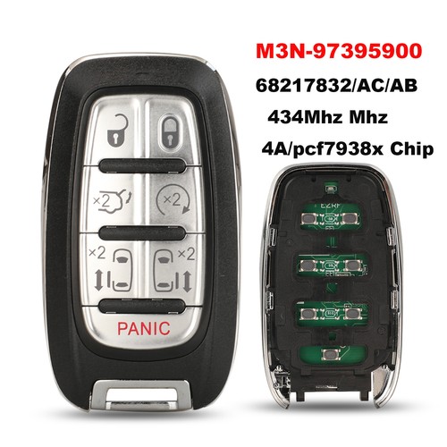 NEW SMART KEY FOR CHRYSLER PACIFICA VOYAGER 2017 - 2023 68217832AC M3N ...