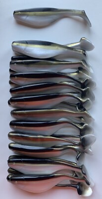 4” Shad, Sassy Shad, Swim Bait, Umbrella Rigs, Real Shad 20 pack | eBay