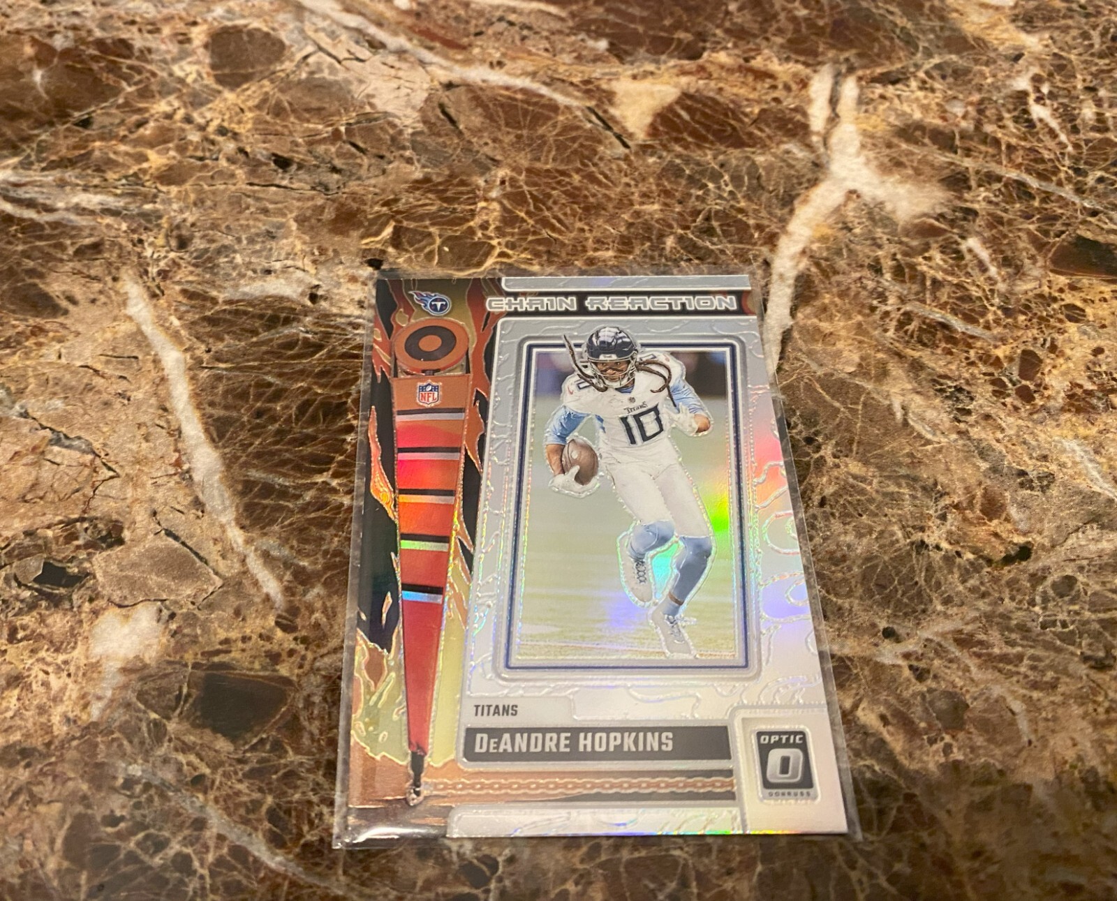 2023 Donruss Optic Deandre Hopkins Chain Reaction Holo Card #CR-DH ...