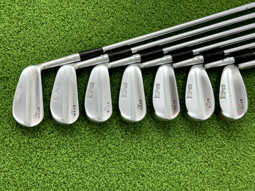 1950's Wilson Dynamic Swing K-28 Iron Set 3-9 Right Handed Steel ...
