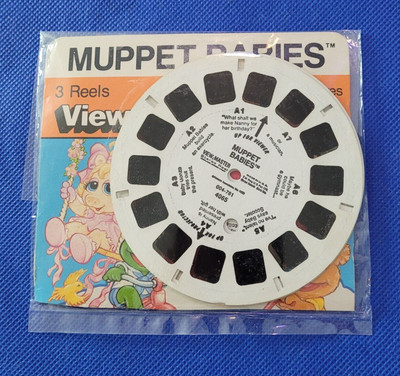 Muppet Babies Cartoon Muppets TV Show view-master 3 Reels partial ...