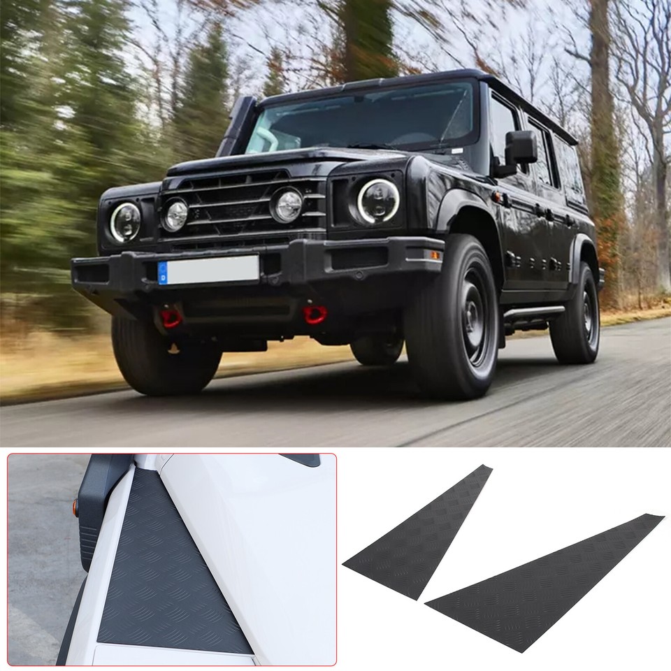 Aluminum Alloy Engine Hood Side Guard Panel Trim For Ineos Grenadier ...