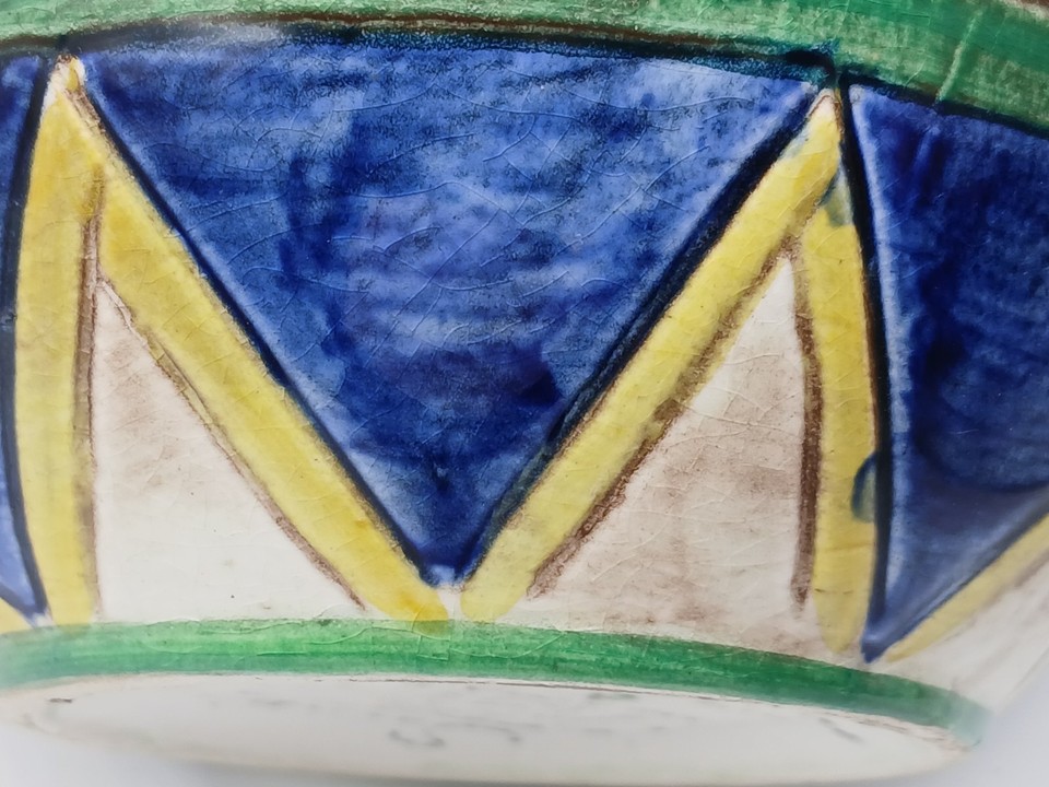 A vintage FALCON WARE POTTERY Art Deco jug / pitcher, Sanora range ...