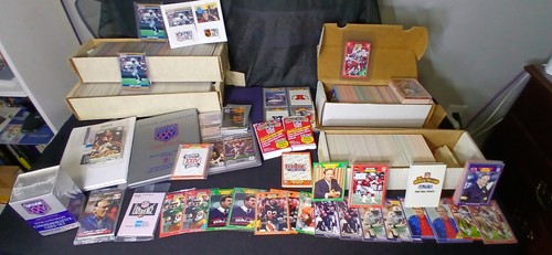 1989 1990 PRO SET FOOTBALL PARTIAL COMPLETE MASTER SET & 15 ERRORs ...