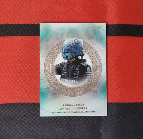 Topps F1 Eccellenza 2025 George Russell Mercedes AMG F1 Eccellenza Card ...