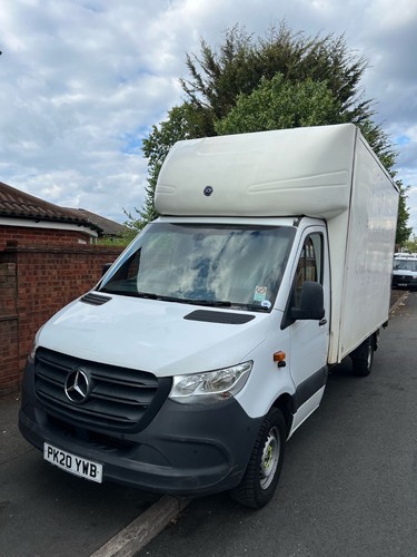 mercedes sprinter luton van & tail lift 2020 euro 6 - 130000 miles £ ...