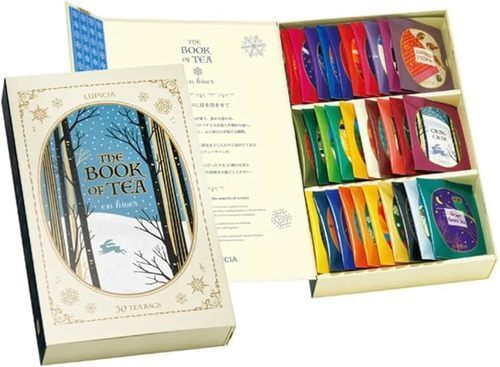 LUPICIA THE BOOK OF TEA en hiver Seasonal teas 30 tea bags Winter GIFT ...