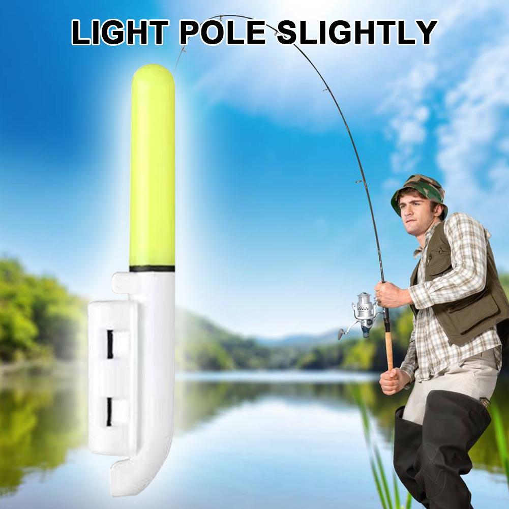 Night Fishing Rod Tip Alert LED Induction Fish Bite Alarms Light (Green ...
