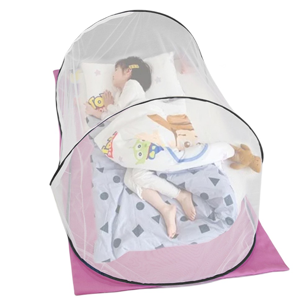 Fold Mosquito Net Portable Installation-Free Anti-Mosquito Bedroom ...
