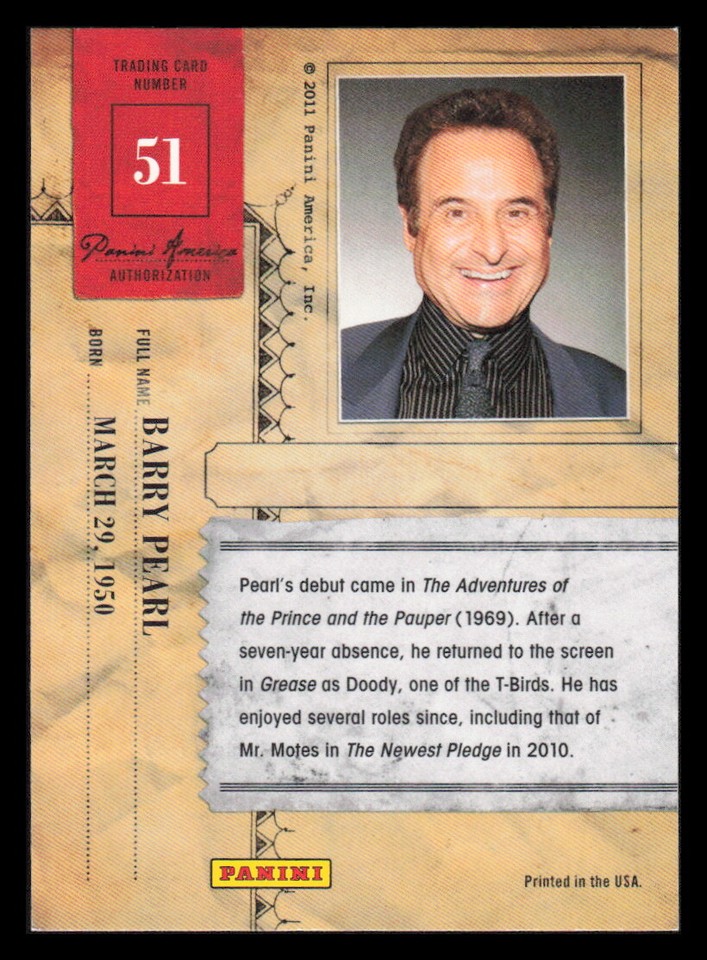 2011 Panini Americana Celebrity Actors Stars Base Trading Cards You ...