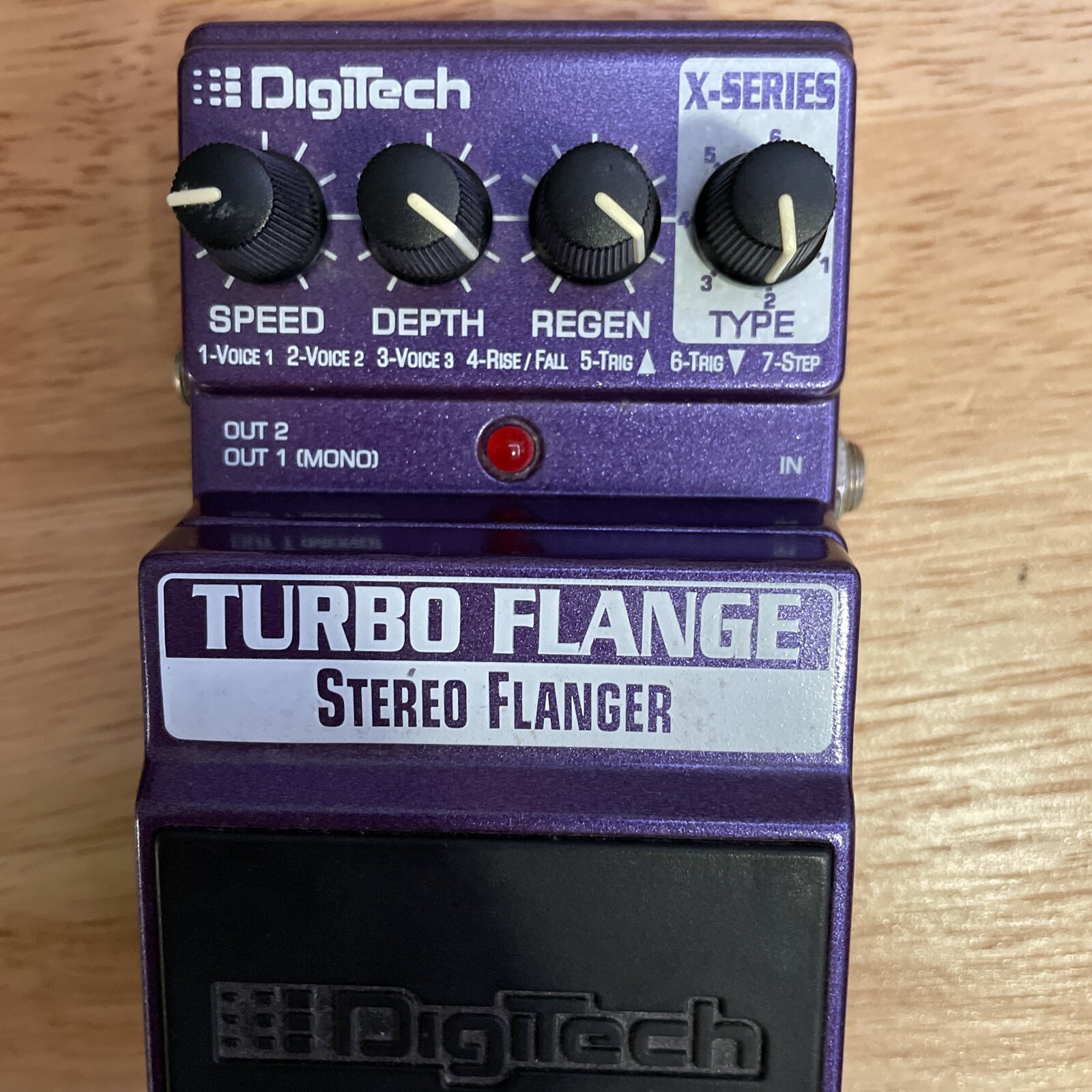Digitech X-Series Turbo Flange Stereo Flanger Guitar Pedal | eBay